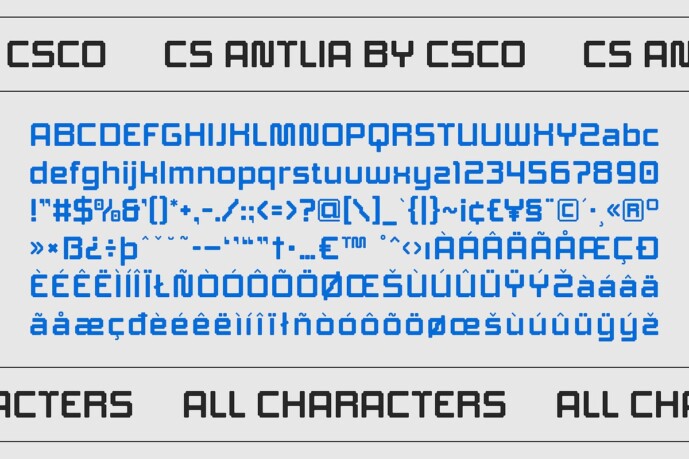 CS Antlia Font - Free Font