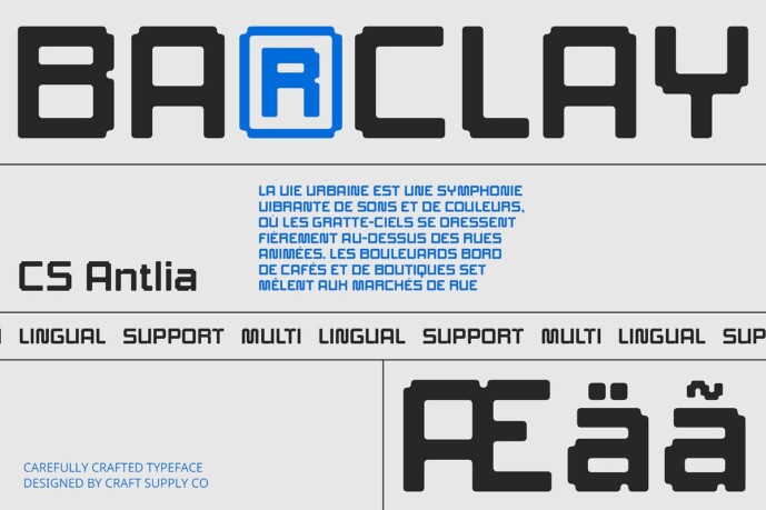 CS Antlia Font - Free Font