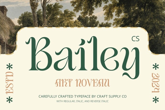 CS Bailey Font - Free Font