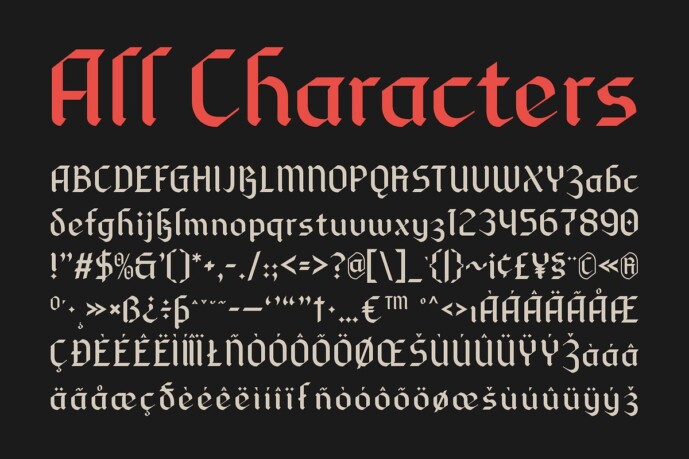 CS Blacked Font - Free Font