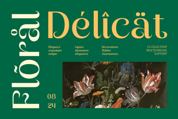CS Celia Font - Free Font