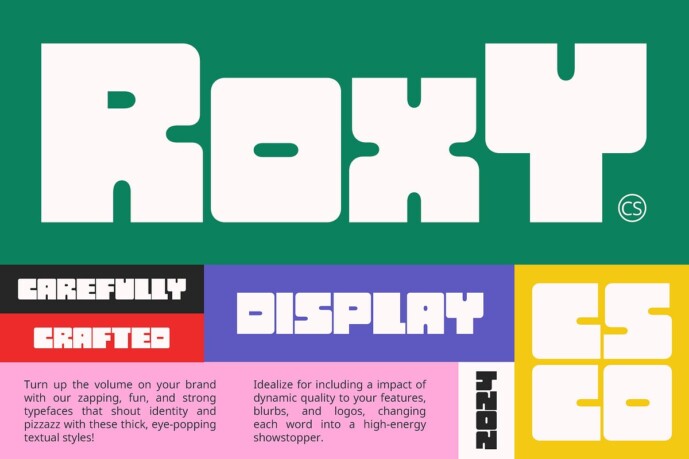 CS Roxy Font - Free Font