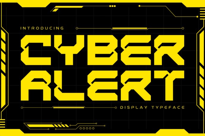 Cyber Alert Font - Free Font