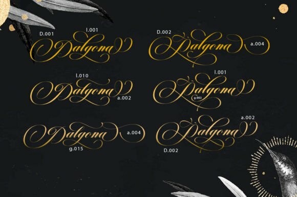 Dalgona Calligraphy Font - Free Font