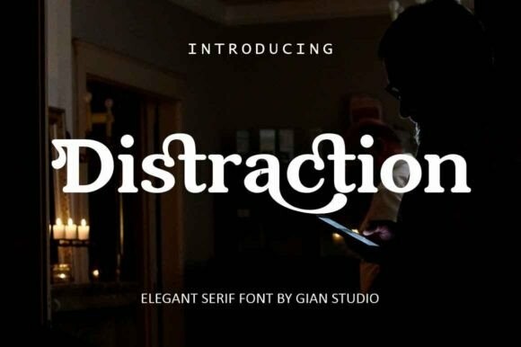 Distraction Font - Free Font