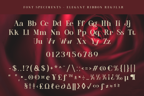 Elegant Ribbon Font - Free Font