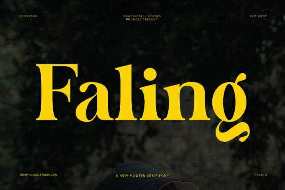 Faling Font - Free Font