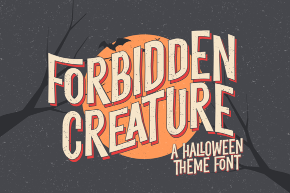 Forbidden Creature Font - Free Font