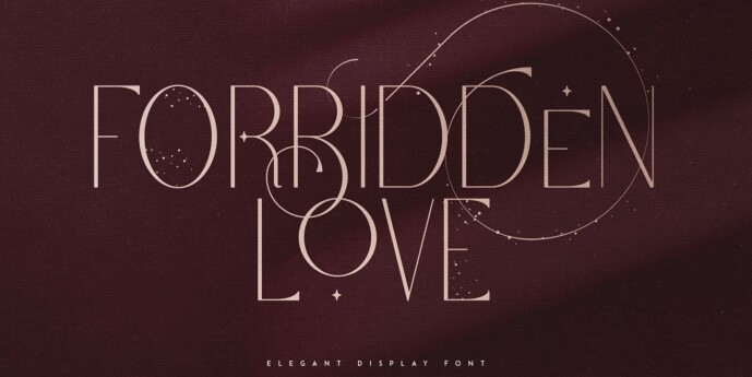 Forbidden Love Font - Free Font