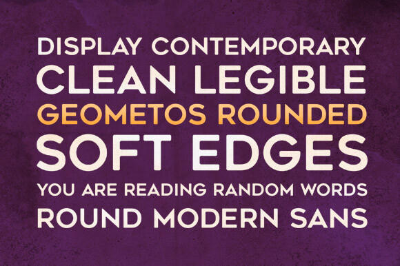 Geometos Rounded Font - Free Font