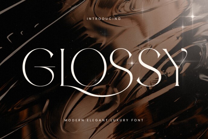 Glossy Serif Font - Free Font