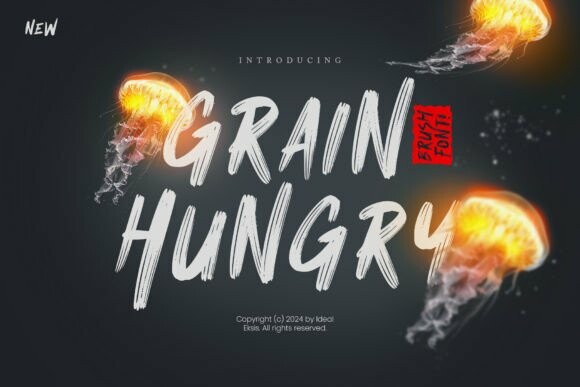 Grain Hungry Font - Free Font