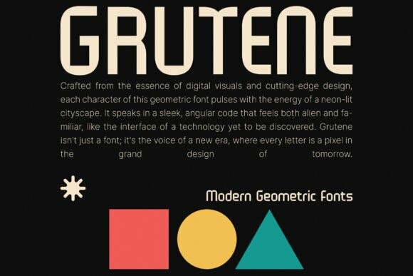 Grutene Font - Free Font