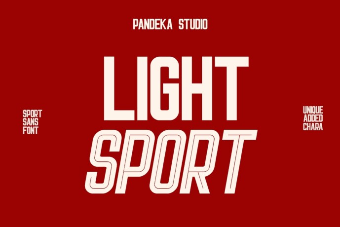 Light Sport Font - Free Font