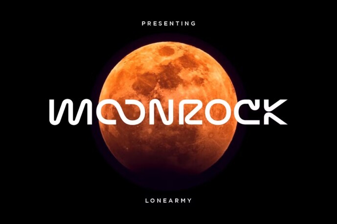 Moonrock Font - Free Font