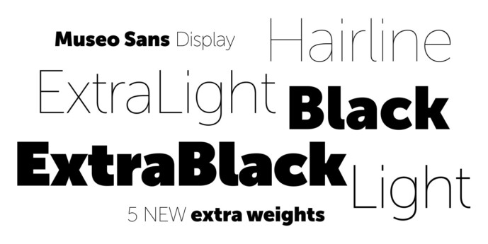 Museo Sans Display Font - Free Font