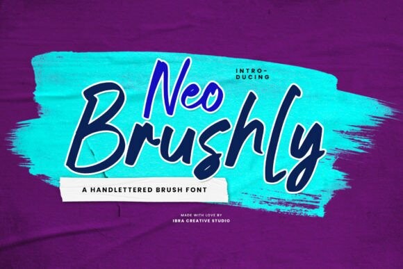 Neo Brushly Font - Free Font
