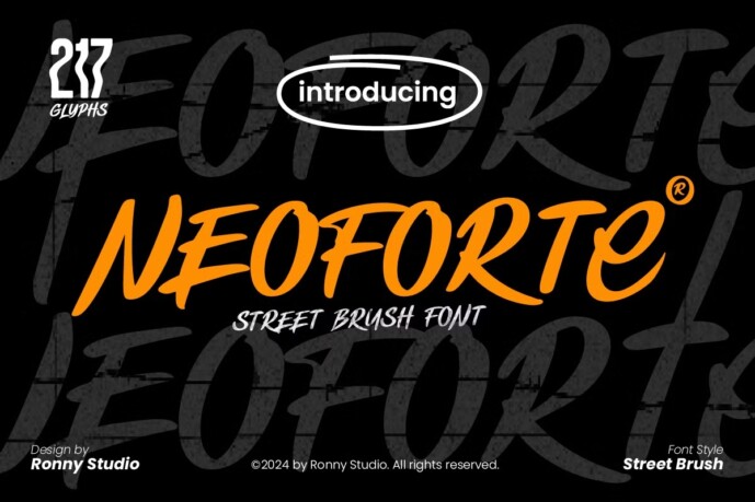 Neoforte Font - Free Font