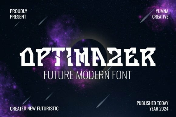 Optimazer Font - Free Font