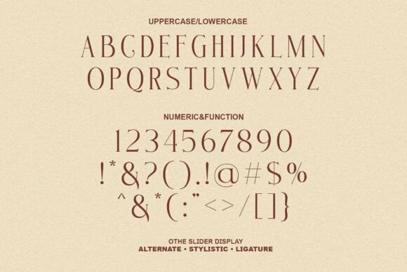Other Slider Font - Free Font