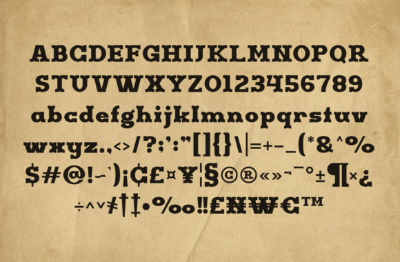 Outlaws Shield Font - Free Font