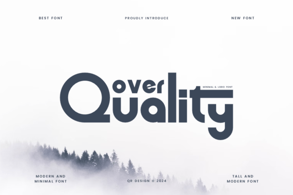 Over Quality Font - Free Font