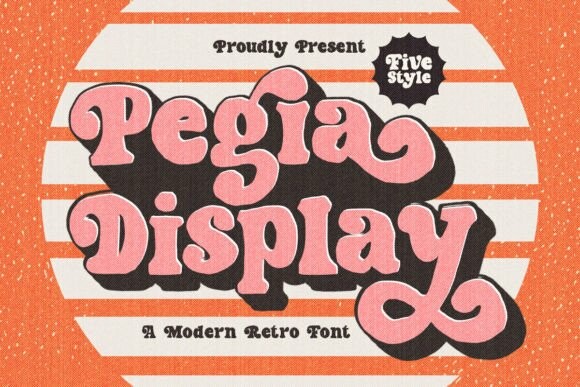 Pegia Display Font - Free Font