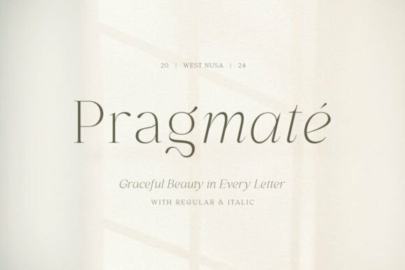 Pragmate Font - Free Font