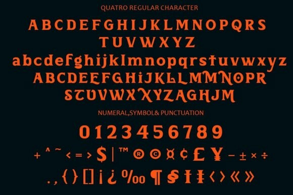 Quatro Serif Font - Free Font