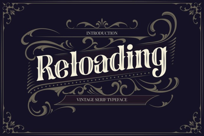 Reloading Font - Free Font