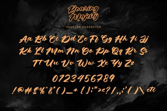 Roaring Majesty Font - Free Font