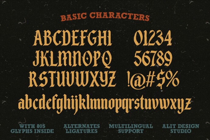 Saltblack Combat Font - Free Font