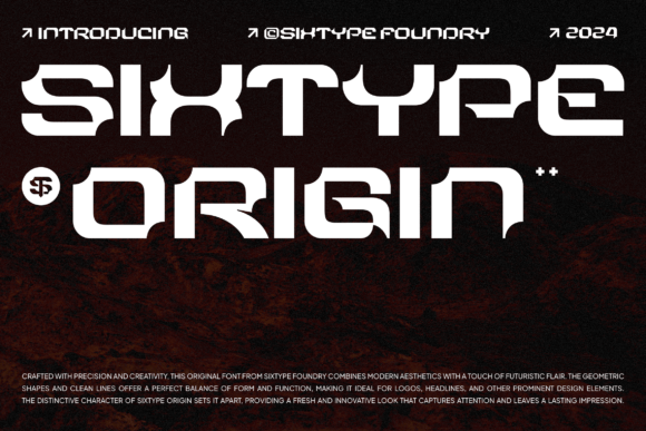 Sixtype Origin Font - Free Font