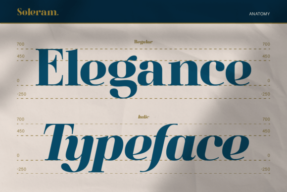 Soleram Font Family - Free Font