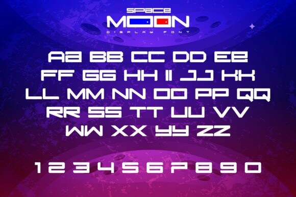 Space Moon Font - Free Font