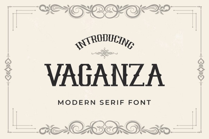Vaganza Font - Free Font