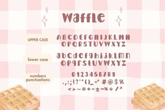 Waffle Display Font - Free Font