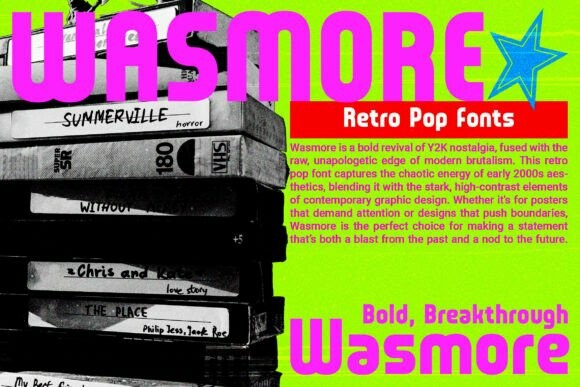 Wasmore Font - Free Font