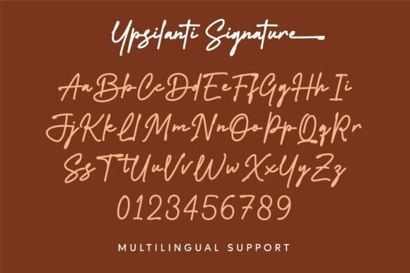 Ypsilanti Signature Font - Free Font