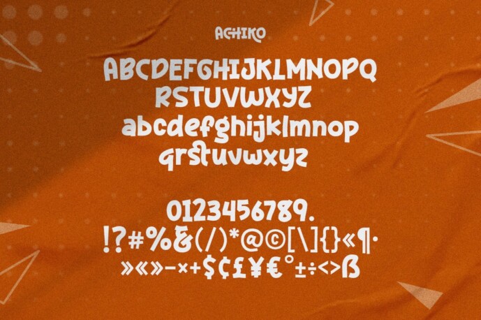 Achiko Font - Free Font