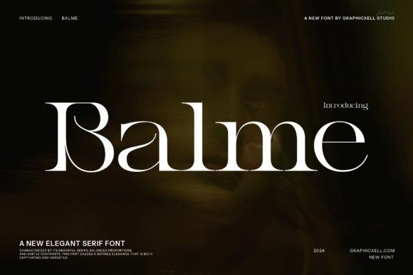 Balme Font - Free Font