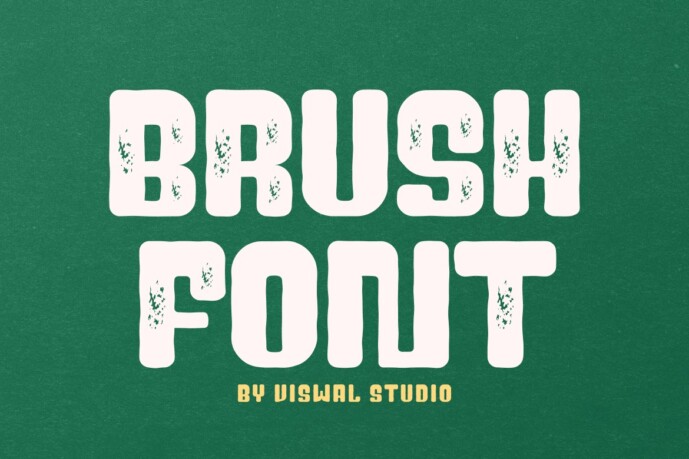 Black Rough Font - Free Font