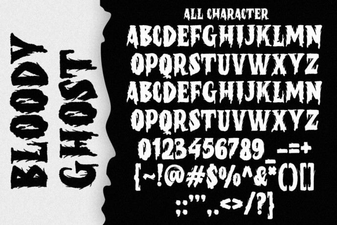 Bloody Ghost Font - Free Font