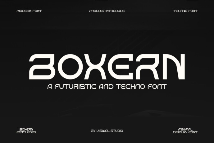 Boxern Font - Free Font