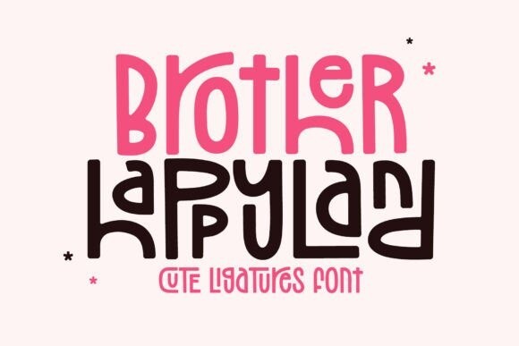 Brother Happyland Font - Free Font