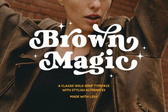 Brown Magic Font - Free Font