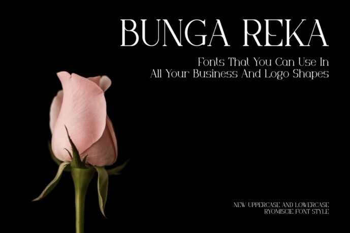 Bunga Reka Font - Free Font