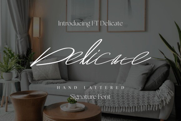 Delicate Handwritten Font - Free Font