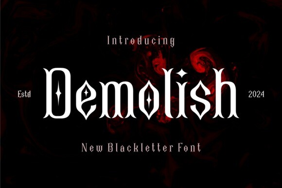 Demolish Font - Free Font