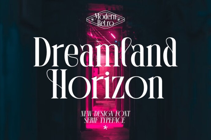 Dreamland Horizon Font - Free Font